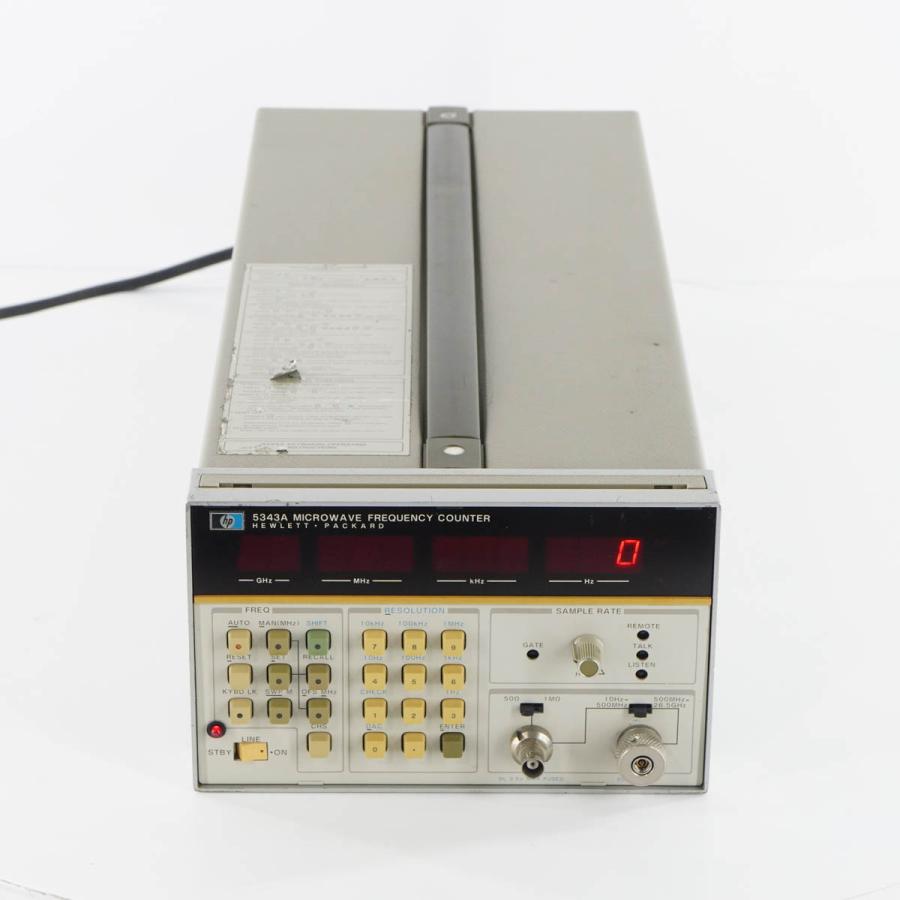 [JB]USED 現状販売 hp 5343A MICROWAVE FREQUENCY COUNTER マイクロ波周波数カウンター OPT ...