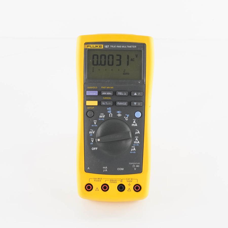 [DW]USED 8日保証 FLUKE 187 TRUE RMS MULTIMETER マルチメーター 取扱説明書 [05291-0006 ...