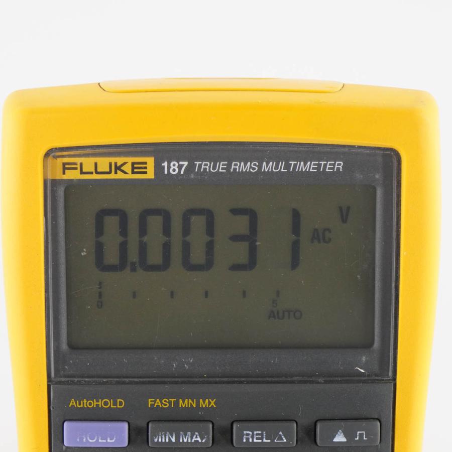 [DW]USED 8日保証 FLUKE 187 TRUE RMS MULTIMETER マルチメーター 取扱説明書 [05291-0006 ...