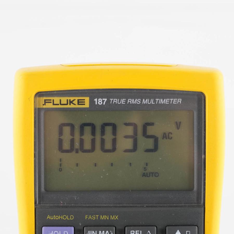 [DW]USED 8日保証 FLUKE 187 TRUE RMS MULTIMETER マルチメーター 取扱説明書 [05291-0007 ...