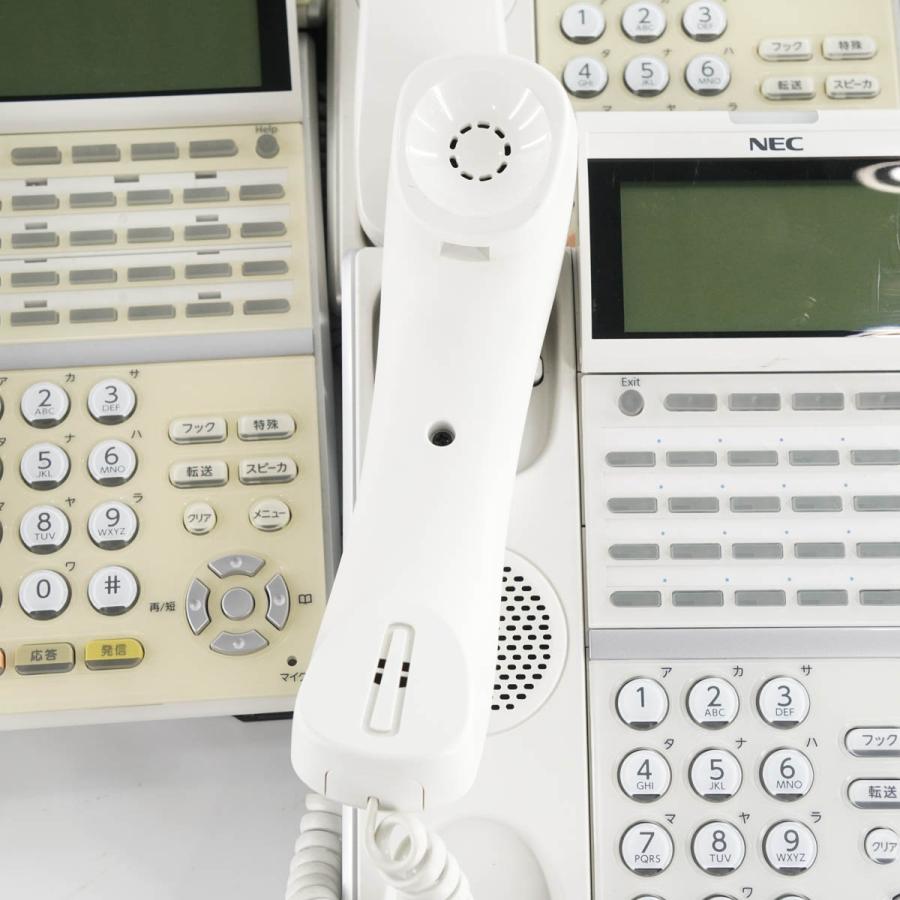 [PG]USED 8日保証 セット NEC IP5D-3KSU-B1 Aspire UX DT400 主装置 電話機 ビジネスフォン DTZ-24D-2D(WH)TEL DZV(XD)W-2Y ...