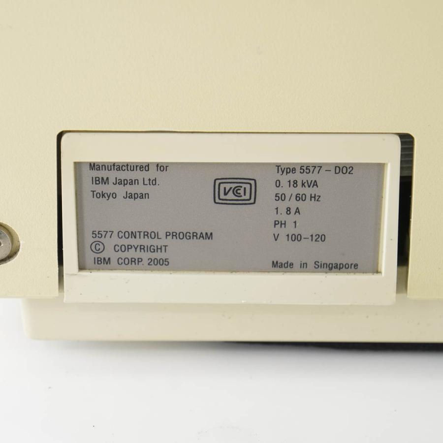 [JB]USED 現状販売 IBM 5577-D02 Infoprint 5577 ドットインパクトプリンター [05302-0127] :05302-0127:DIRWINGSショップ ...