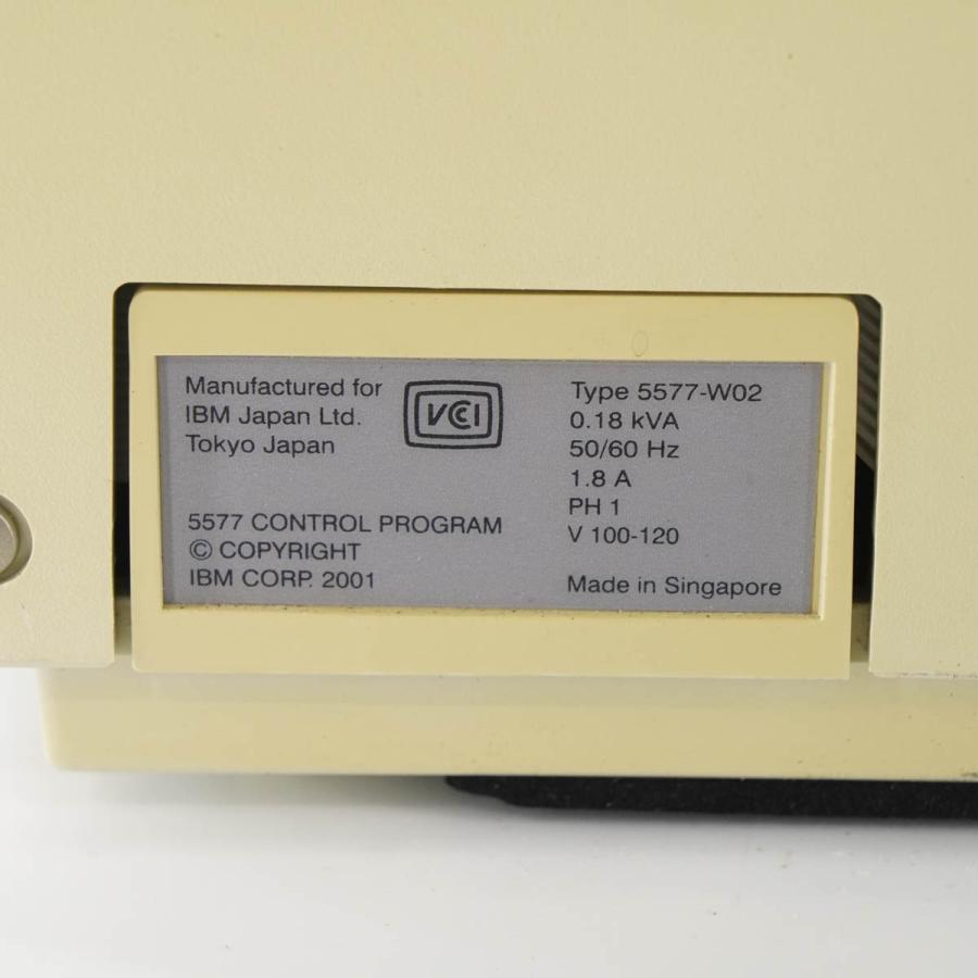 [PG]USED 8日保証 印字確認済 IBM 5577-W02 ドットインパクトプリンター 電源コード [05302-0128] : ソクラボショップ - 通販 - Yahoo!ショッピング