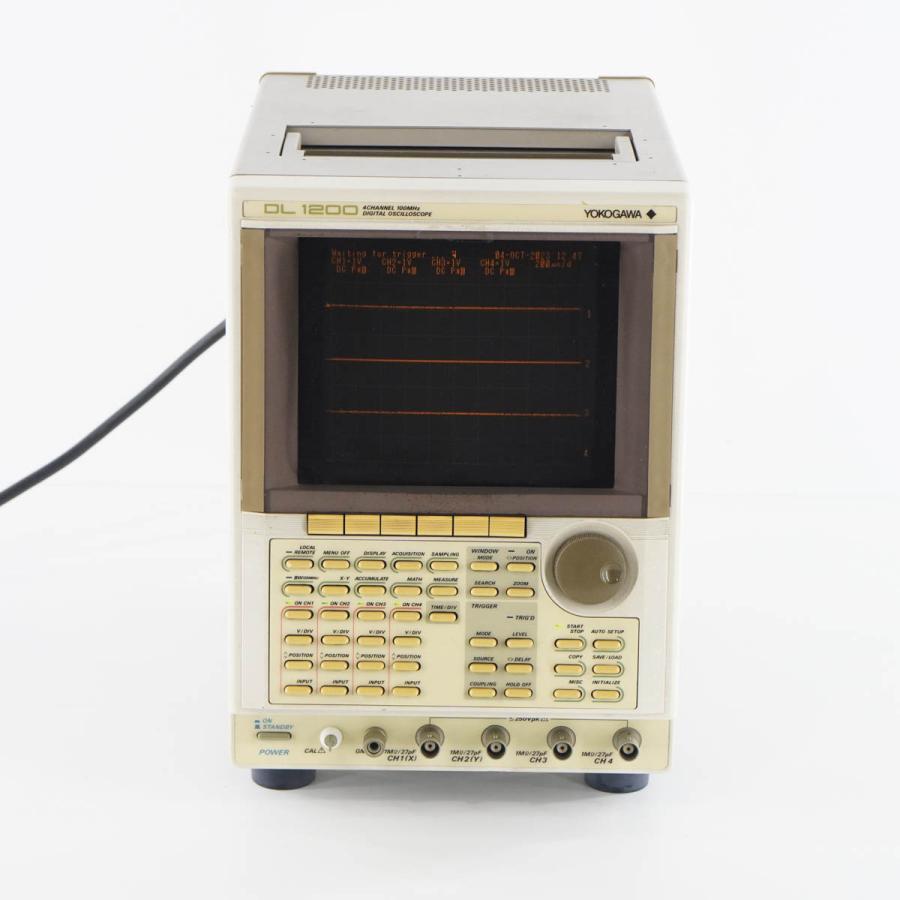 [DW]USED 8日保証 YOKOGAWA DL1200 7006 10-1 DIGITAL OSCILLOSCOPE オシロスコープ ...