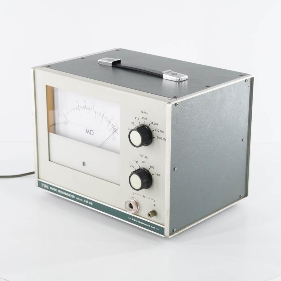 [DW]USED 8日保証 TOA SM-5E SUPER MEGOHMMETER 超絶縁計 [05304-0024] : ソクラボショップ ...