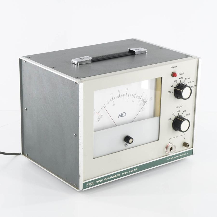 [DW]USED 8日保証 TOA SM-21E SUPER MEGOHMMETER 超絶縁計 [05304-0025] : ソクラボショップ ...