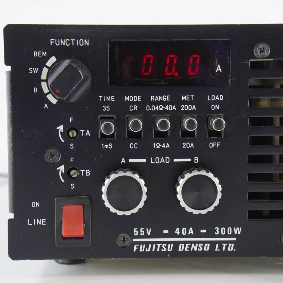 [DW]USED 8日保証 FUJITSU DENSO EUL-300EL ELECTRONIC LOAD 電子負荷装置 55V-40A ...