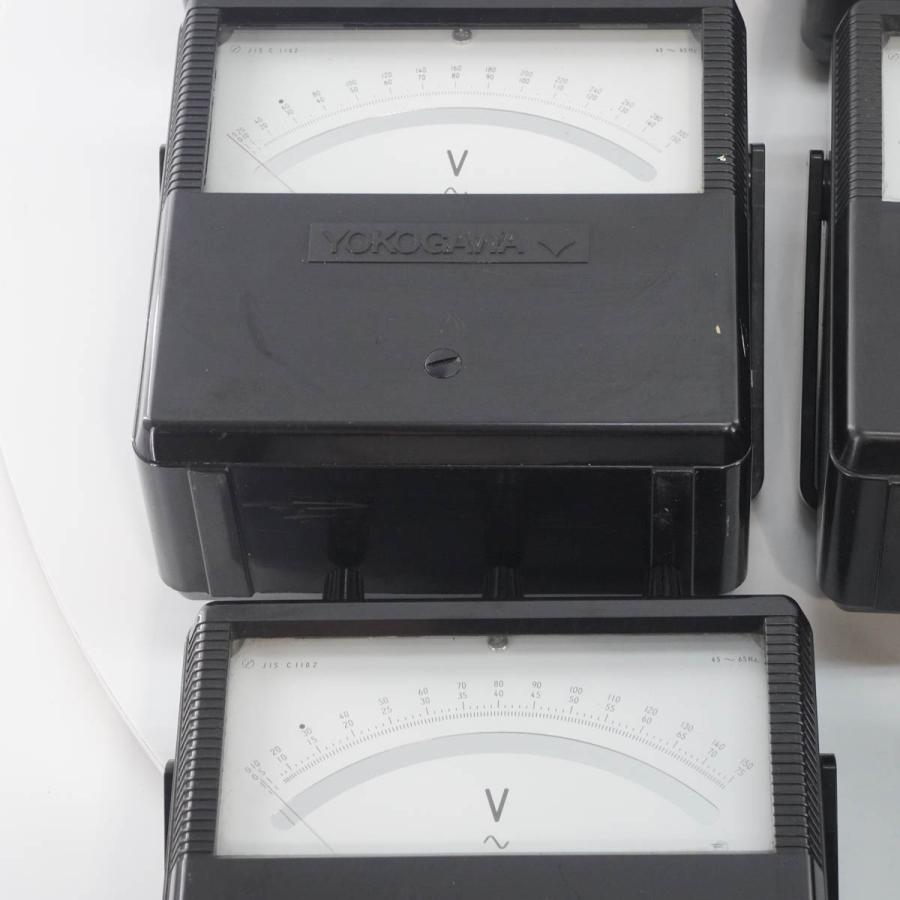 [JB]USED 現状販売 セット YOKOGAWA 2013 2011 1991 1985 YEW 電圧計 V [05304-0037 ...