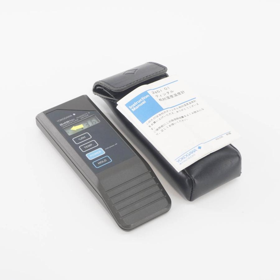 [DW]USED 8日保証 YOKOGAWA 245101 HUMIDITY & TEMPERATURE METER デジタル相対湿度温度計 ...
