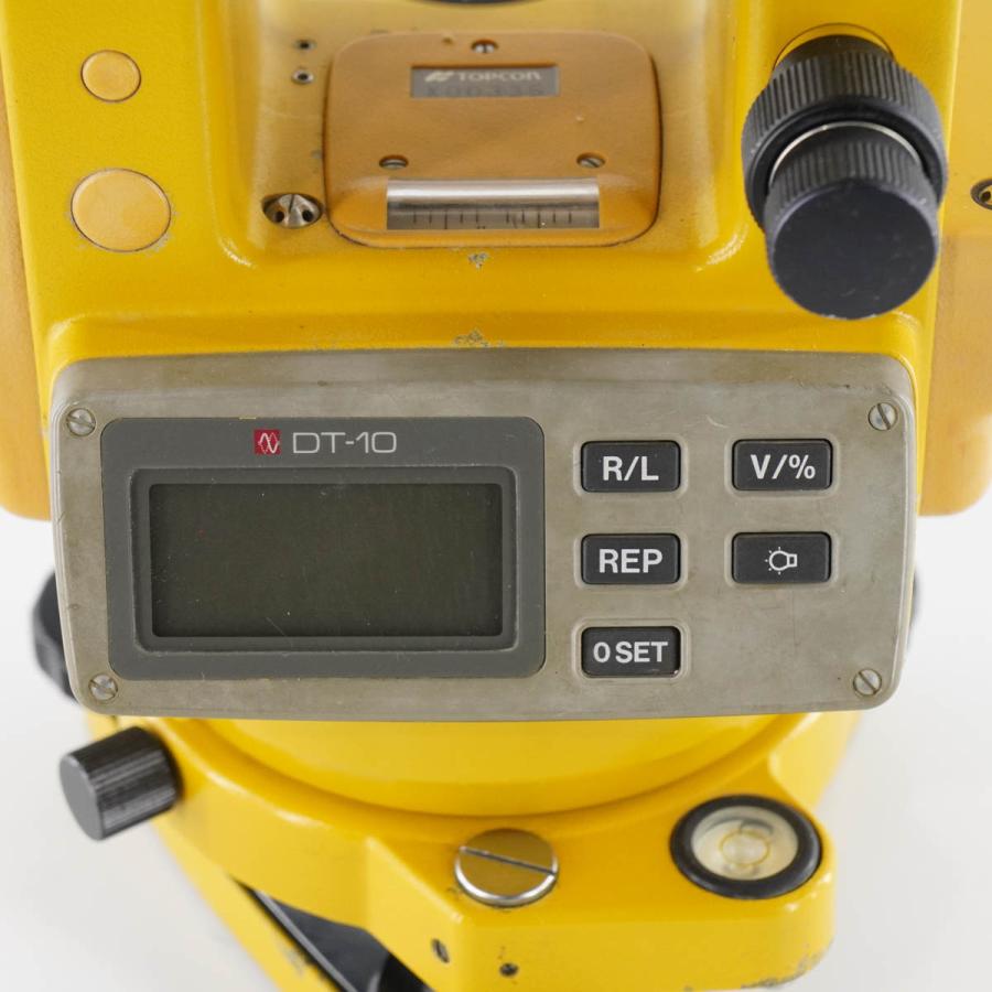[JB]USED 現状販売 TOPCON DT-10 電子セオドライト デジタルセオドライト 測量機 [05307-0008] : ソクラボショップ - 通販 - Yahoo!ショッピング