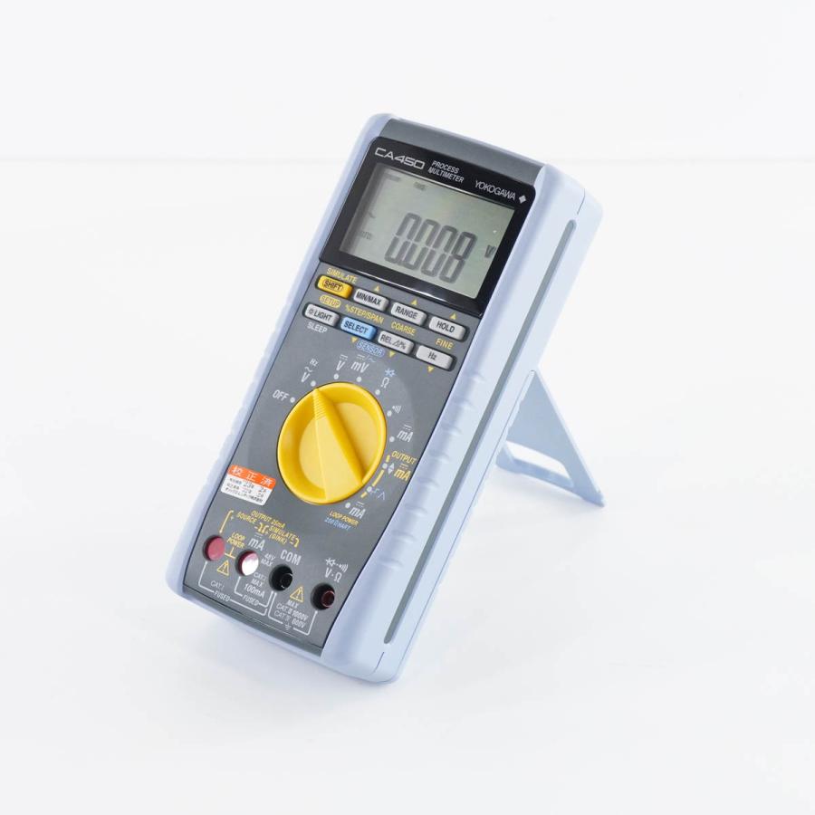 [DW]USED 8日保証 2台入荷 02/2022CAL YOKOGAWA CA450 PROCESS MULTIMETER プロセスマルチ ...