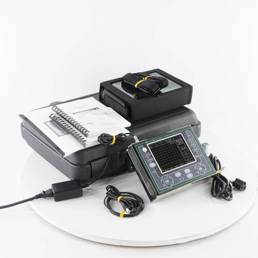 [DW]USED 8日保証 04/2022CAL DAKOTA ULTRASONICS DFX-8+ FLAW DETECTOR 超音波探傷器 ACアダプター 電源コード ソフトウェ ...