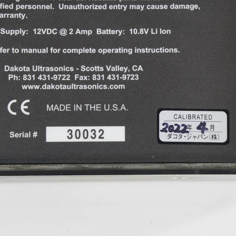 [DW]USED 8日保証 04/2022CAL DAKOTA ULTRASONICS DFX-8+ FLAW DETECTOR 超音波探傷器 ...