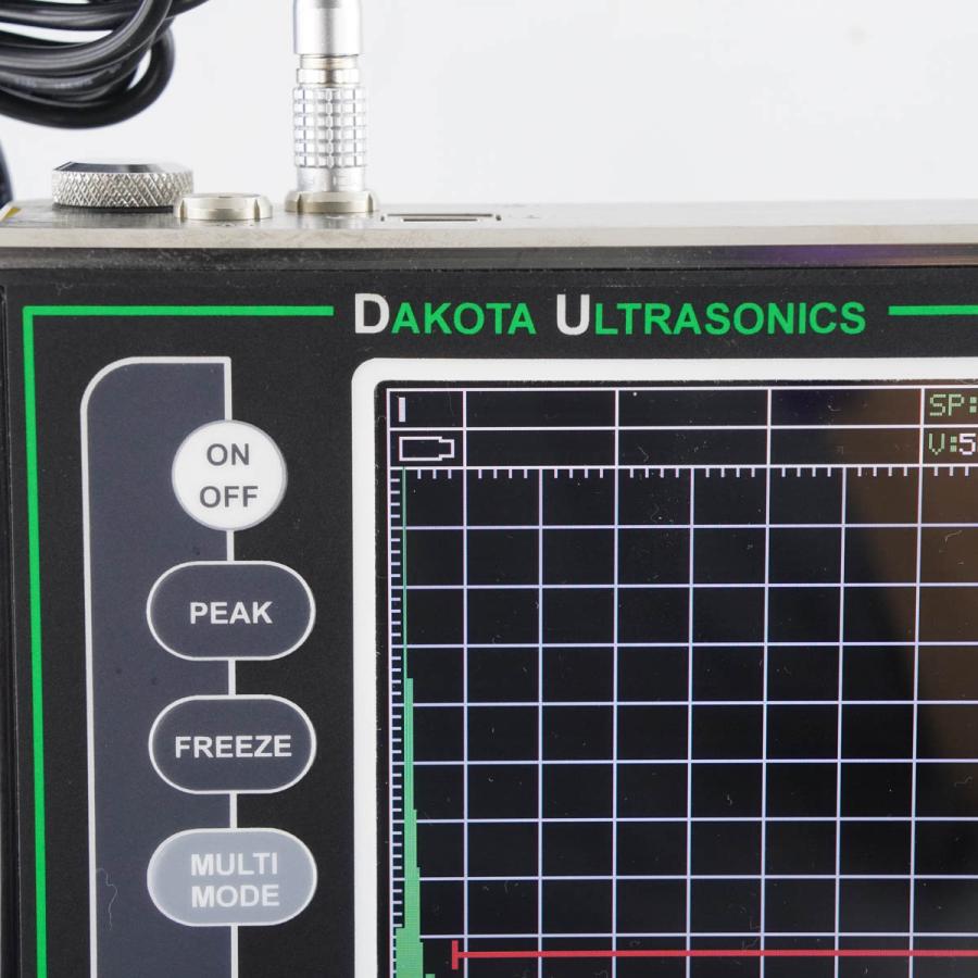 [DW]USED 8日保証 04/2022CAL DAKOTA ULTRASONICS DFX-8+ FLAW DETECTOR 超音波探傷器 ACアダプター 電源コード ソフトウェ ...