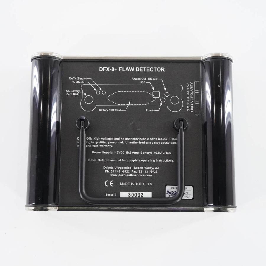 [DW]USED 8日保証 04/2022CAL DAKOTA ULTRASONICS DFX-8+ FLAW DETECTOR 超音波探傷器 ACアダプター 電源コード ソフトウェ ...