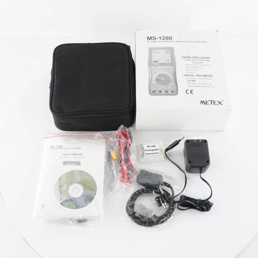 [JB]USED 現状販売 METEX MS-1280 DSO 5MHz with 20MHz Monitoring ＆ True RMS ...