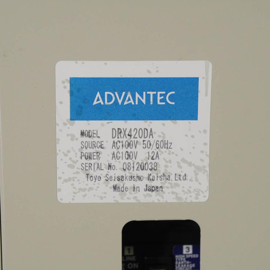 [DW]USED 8日保証 ADVANTEC DRX420DA FORCED CONVECTION OVEN 送風定温乾燥器 コンベクションオーブン 台車付 [05332-0004] : ソク ...
