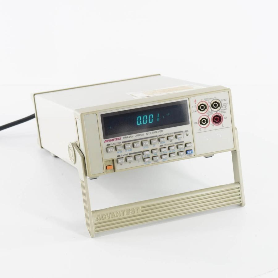 [DW]USED 8日保証 ADVANTEST R6441A DIGITAL MULTIMETER デジタルマルチメーター [05335 ...
