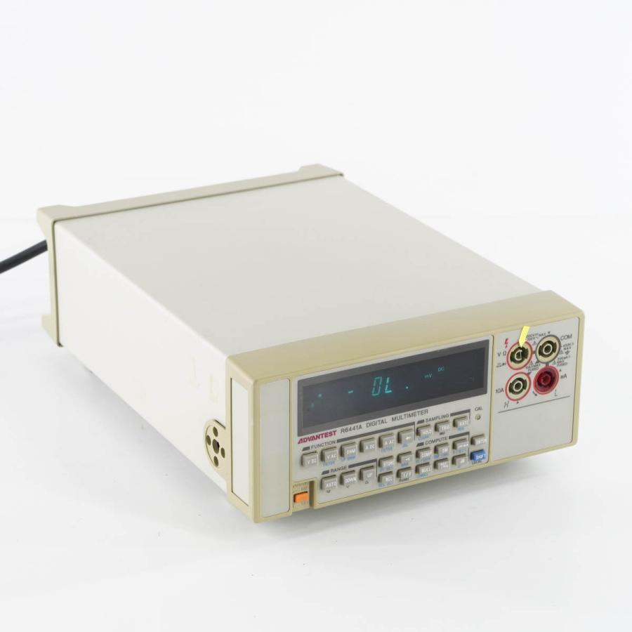 [DW]USED 8日保証 ADVANTEST R6441A DIGITAL MULTIMETER デジタルマルチメーター [05335 ...