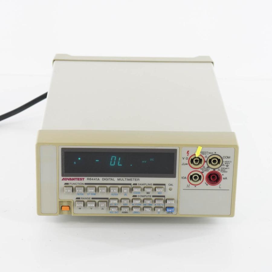 [DW]USED 8日保証 ADVANTEST R6441A DIGITAL MULTIMETER デジタルマルチメーター [05335 ...