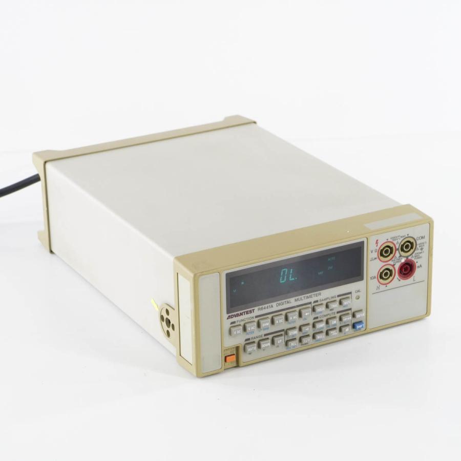 [DW]USED 8日保証 ADVANTEST R6441A DIGITAL MULTIMETER デジタルマルチメーター [05335 ...