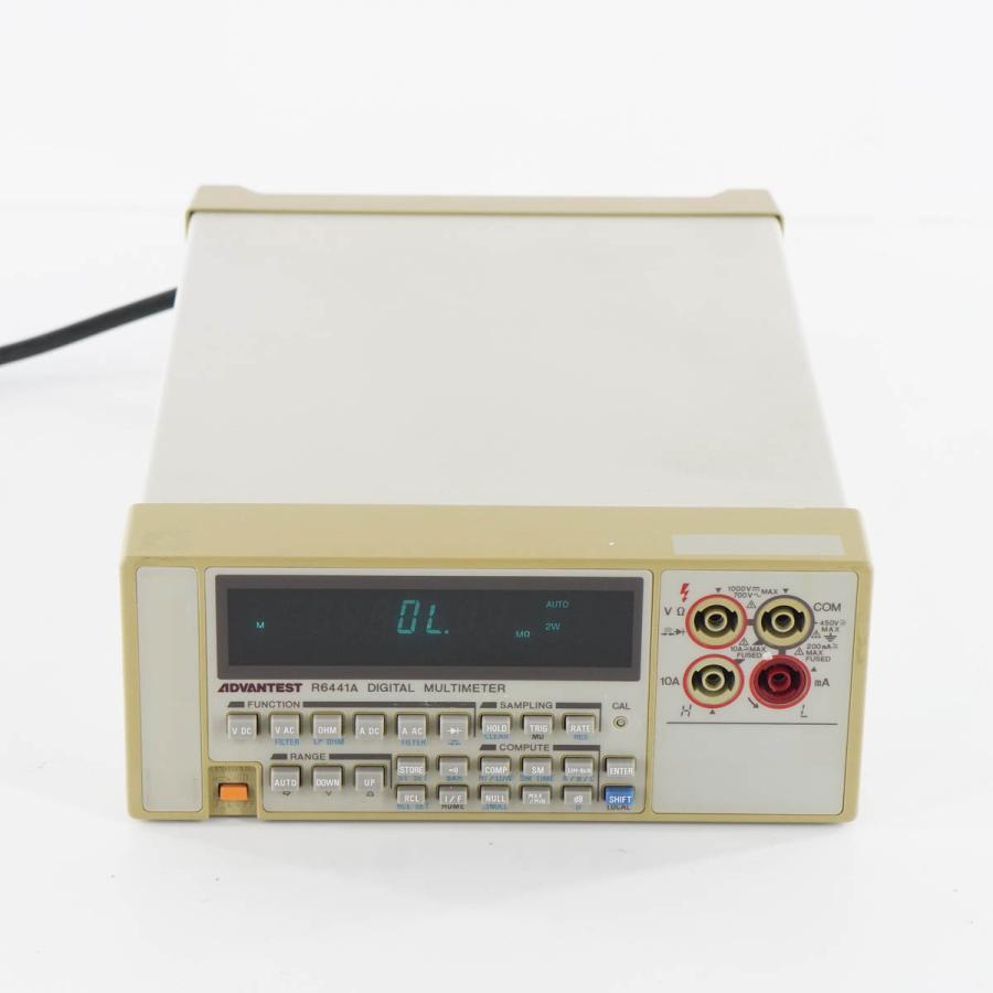 [DW]USED 8日保証 ADVANTEST R6441A DIGITAL MULTIMETER デジタルマルチメーター [05335 ...