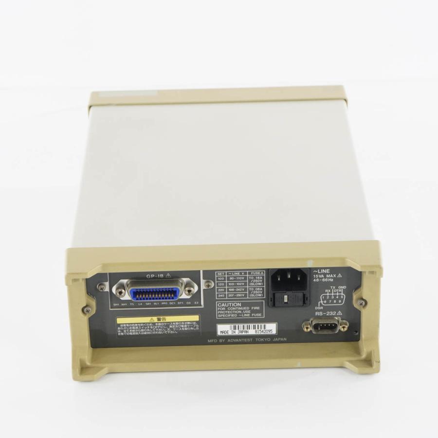 [DW]USED 8日保証 ADVANTEST R6441A DIGITAL MULTIMETER デジタルマルチメーター [05335 ...