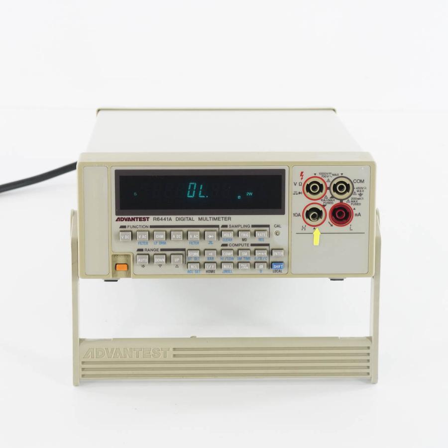 [JB]USED 現状販売 ADVANTEST R6441A DIGITAL MULTIMETER デジタルマルチメーター [05335 ...