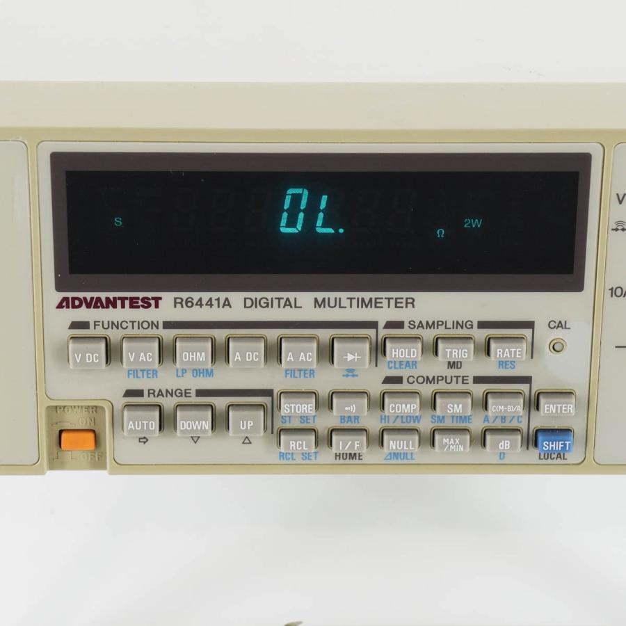 [JB]USED 現状販売 ADVANTEST R6441A DIGITAL MULTIMETER デジタルマルチメーター [05335 ...