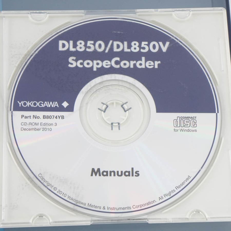[JB]USED 現状販売 YOKOGAWA DL850 -M-HJ/B5/HD1/C20/P4/7N SCOPE CORDER スコープ ...