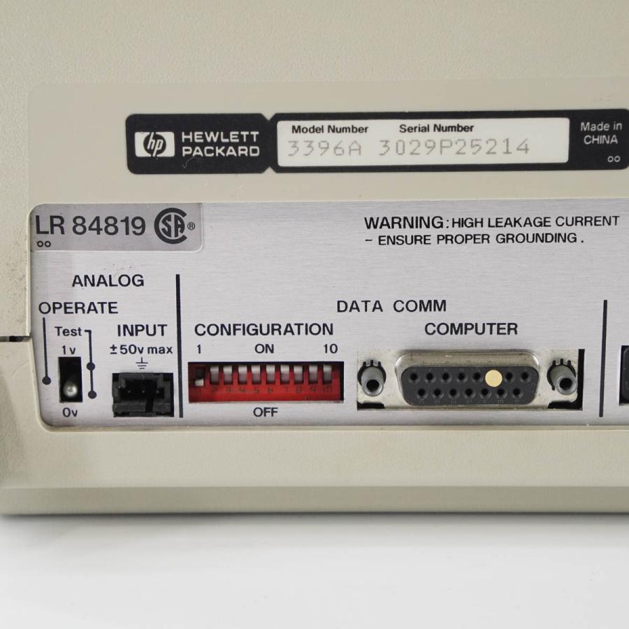 [DW]USED 8日保証 hp 3396A 3396 SERIESII INTEGRATOR インテグレーター [05342-0011 ...