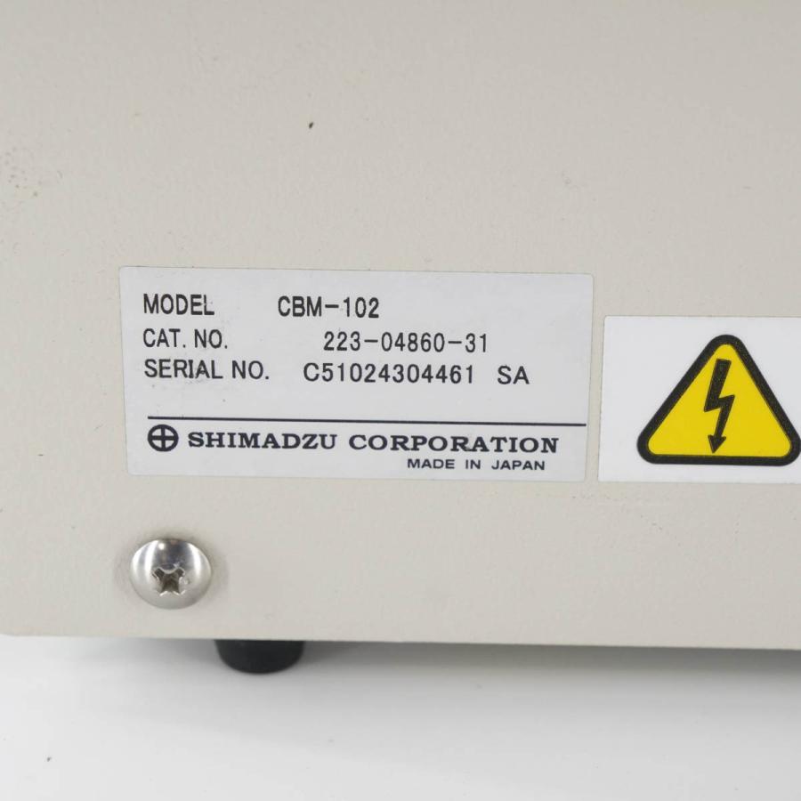 [DW]USED 8日保証 2台入荷 SHIMADZU CBM-102 GC COMMUNICATIONS BUS MODULE ...