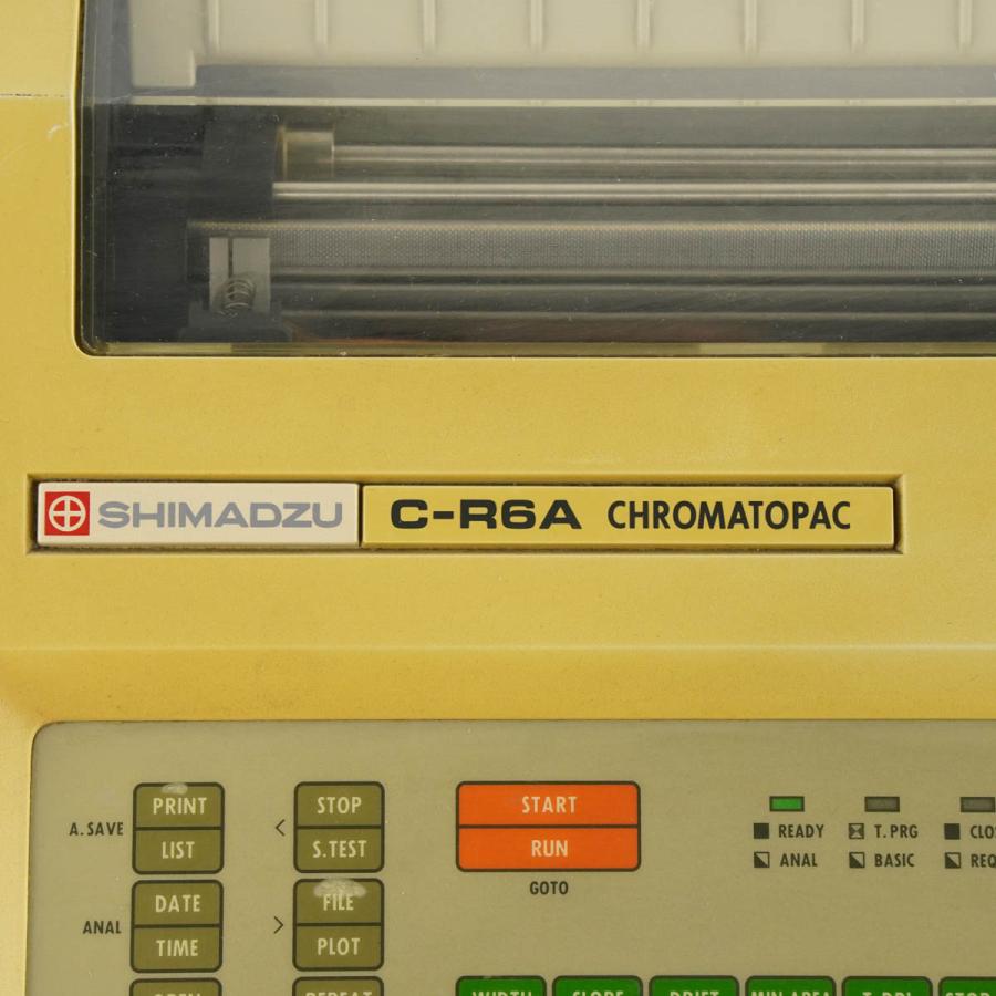 [DW]USED 8日保証 SHIMADZU C-R6A CHROMATOPAC クロマトパック HPLC クロマトグラフ用データ処理装置 ...