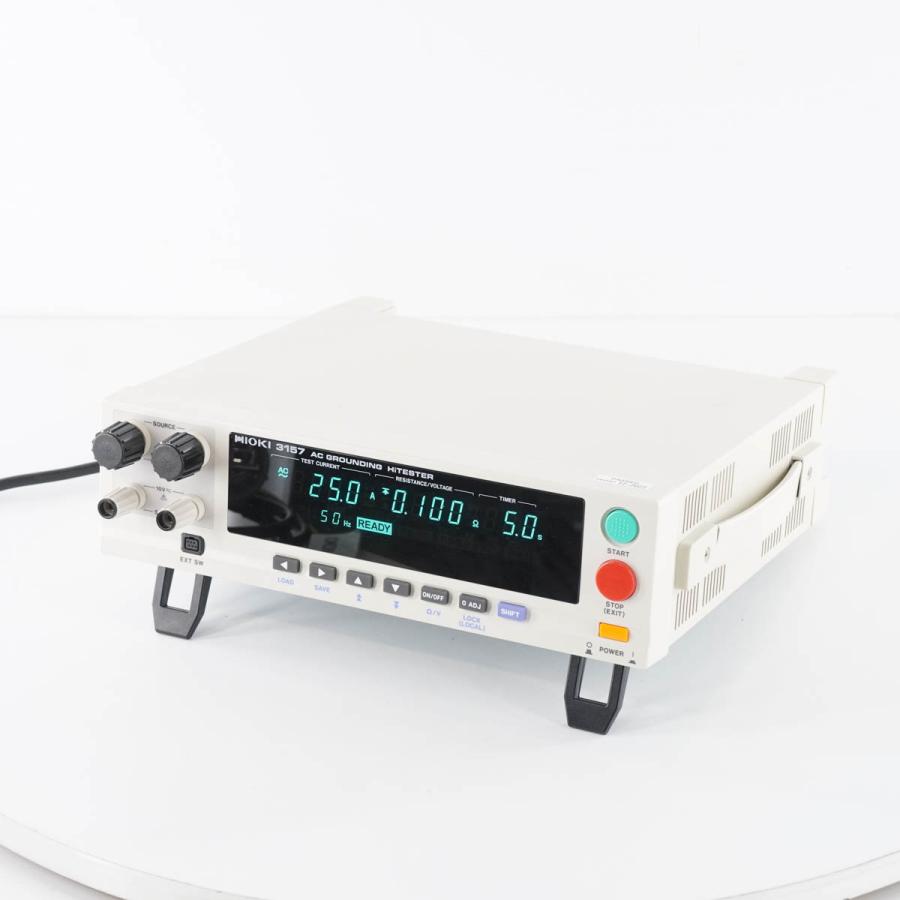 [DW]USED 8日保証 05/2022CAL HIOKI 3157 AC GROUNDING HiTESTER 保護導通試験器 9297 ...