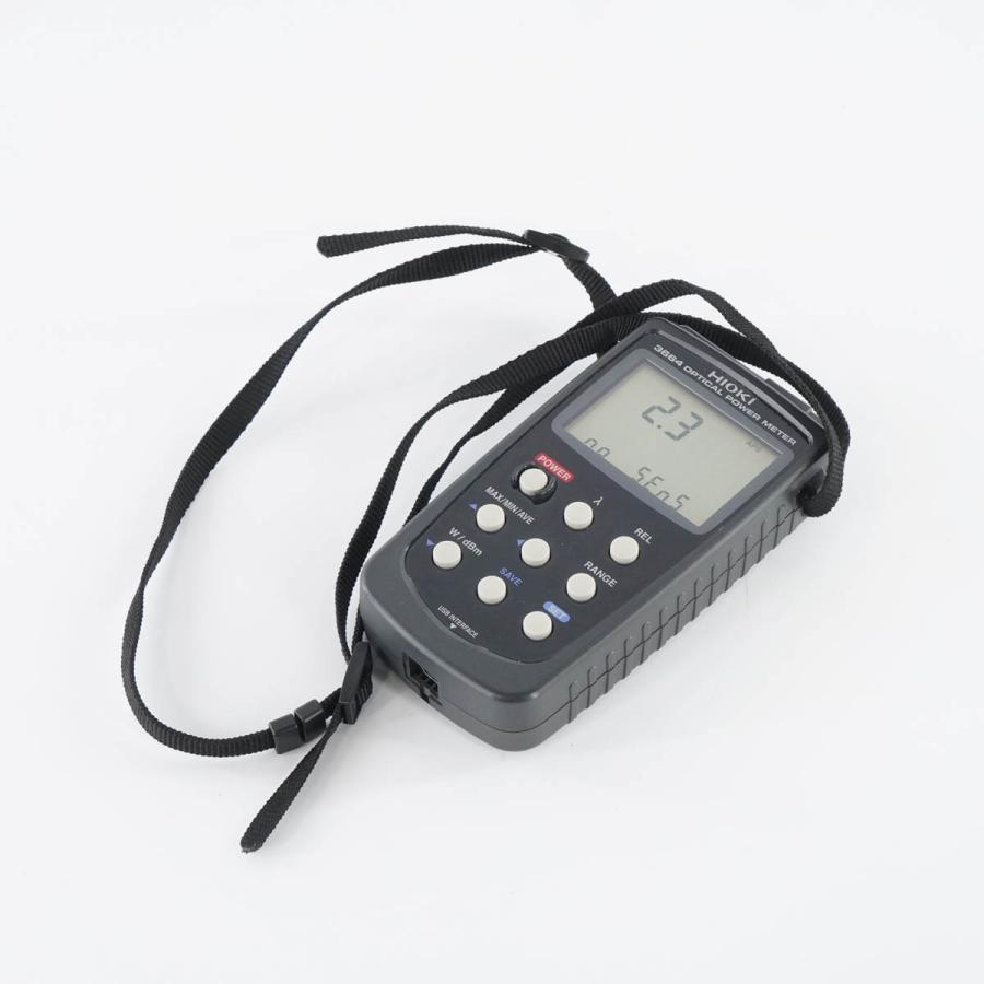[DW]USED 8日保証 HIOKI 3664 OPTICAL POWER METER 光パワーメーター オプティカルパワーメーター ...