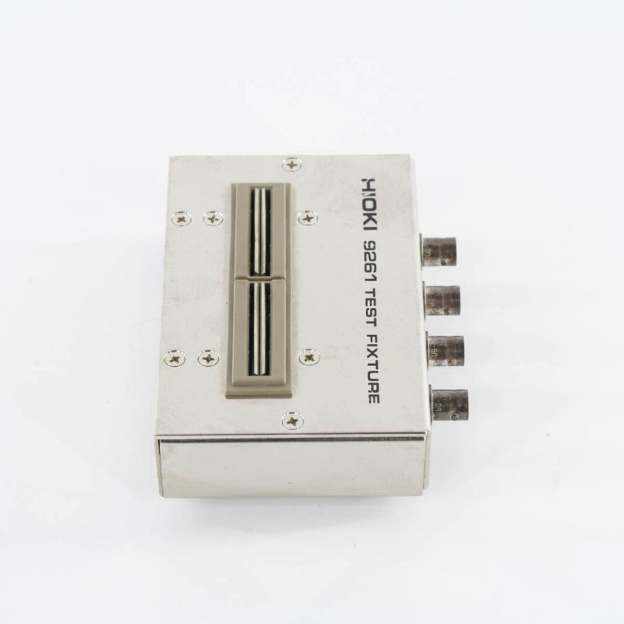 [DW]USED 8日保証 HIOKI 9261 TEST FIXTURE テストフィクスチャ 取扱説明書 [05343-0007] : ソク ...