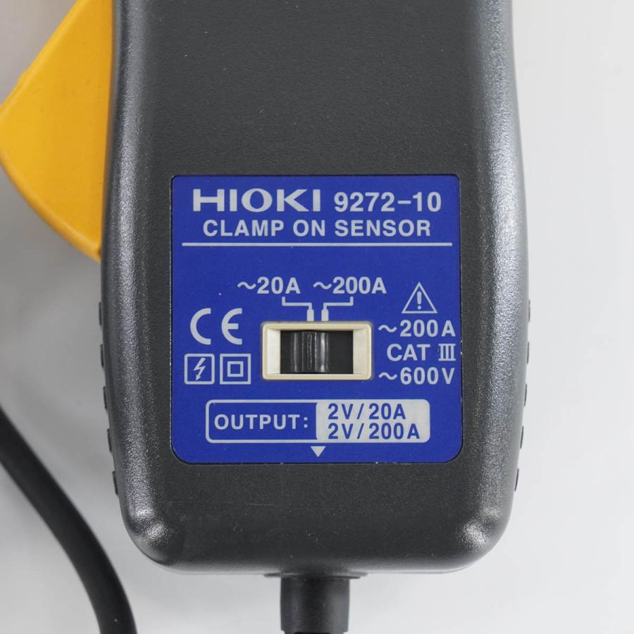 [DW]USED 8日保証 2台入荷 HIOKI 9272-10 9272-10D CLAMP ON SENSOR クランプオンセンサー 取扱説明書 [05343-0009] : ソクラボ ...