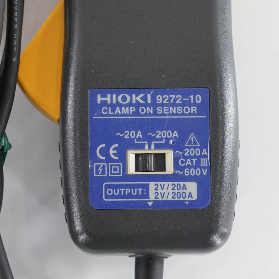 [DW]USED 8日保証 HIOKI 9272-10 9272-10F CLAMP ON SENSOR クランプオンセンサー 取扱説明書 [05343-0011] : ソクラボショップ ...
