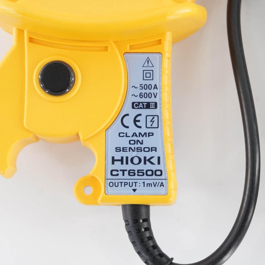 [DW]USED 8日保証 HIOKI CT6500 CLAMP ON SENSOR クランプオンセンサー 取扱説明書 [05343-0041 ...