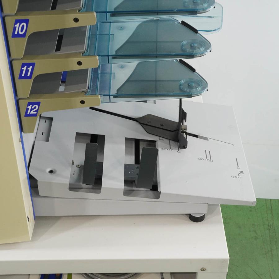 [PG]USED 8日保証 Horizon QC-S1200 MT-100L オフィス・コレーター 12段 丁合機 電源コード [05346 ...