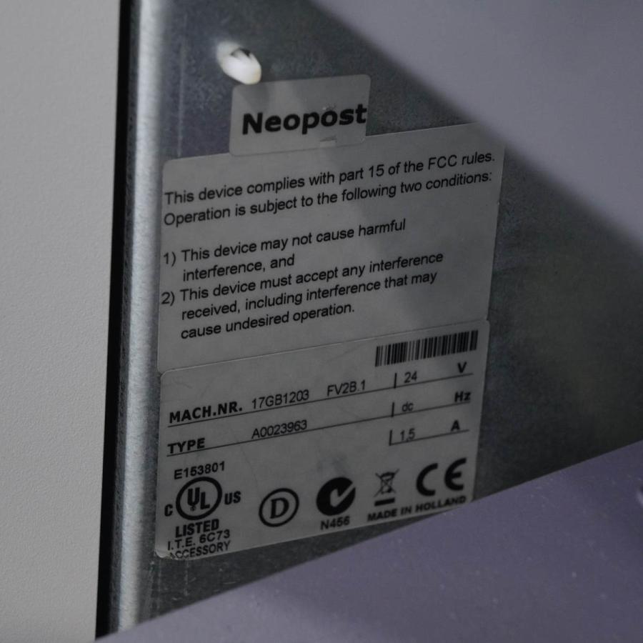 [PG]USED 8日保証 NEOPOST DS-85 封入封かん機 インサーター [05346-0038] :05346-0038 ...