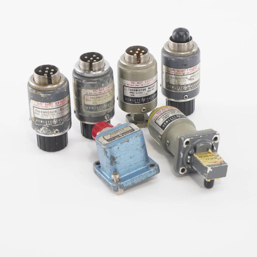 [DW]USED 8日保証 セット hp P486A 478A X281A THERMISTOR MOUNT 導波管サーミスタ マウント ...