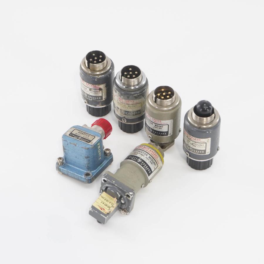 [DW]USED 8日保証 セット hp P486A 478A X281A THERMISTOR MOUNT 導波管サーミスタ マウント ...