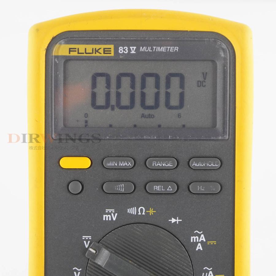 [DW]USED 8日保証 FLUKE 83V 83 V DMM DIGITAL MULTIMETER デジタルマルチメーター マルチメーター [05355-0076] : 05355 ...