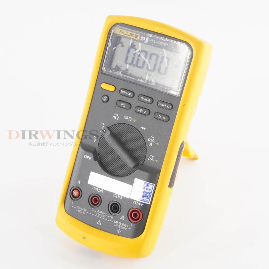 [DW]USED 8日保証 校正2025年4月期限 FLUKE 83V 83 V DMM DIGITAL MULTIMETER デジタルマルチ ...