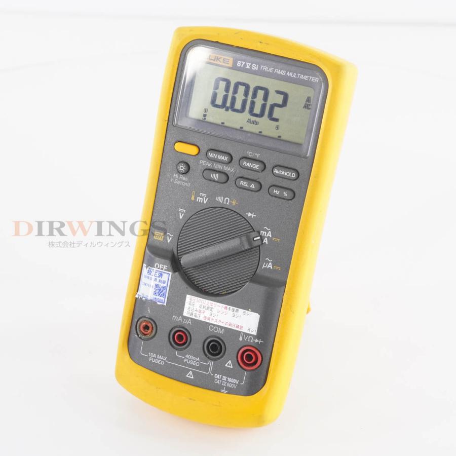 [DW]USED 8日保証 FLUKE 87VSi 87 V Si TRUE RMS MULTIMETER DIGITAL デジタルマルチ ...