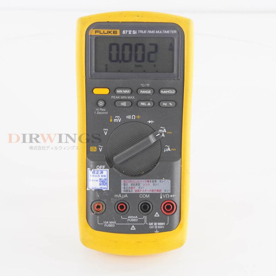 [DW]USED 8日保証 FLUKE 87VSi 87 V Si TRUE RMS MULTIMETER DIGITAL デジタルマルチ ...