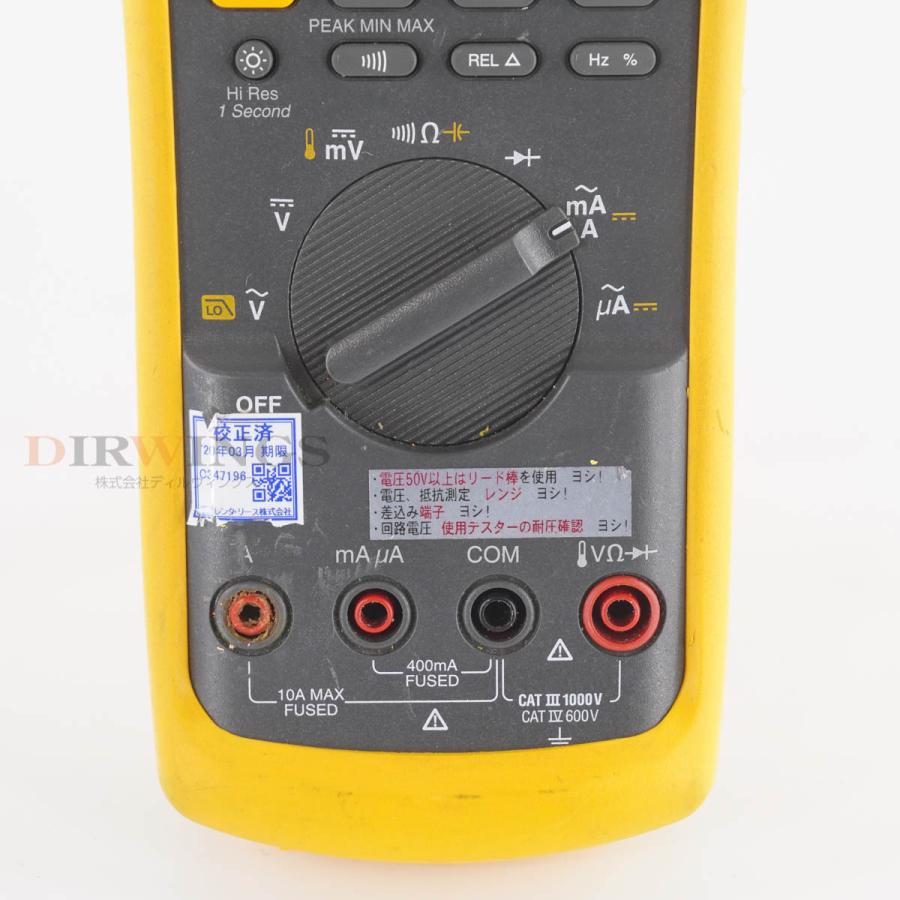 [DW]USED 8日保証 FLUKE 87VSi 87 V Si TRUE RMS MULTIMETER DIGITAL デジタルマルチ ...