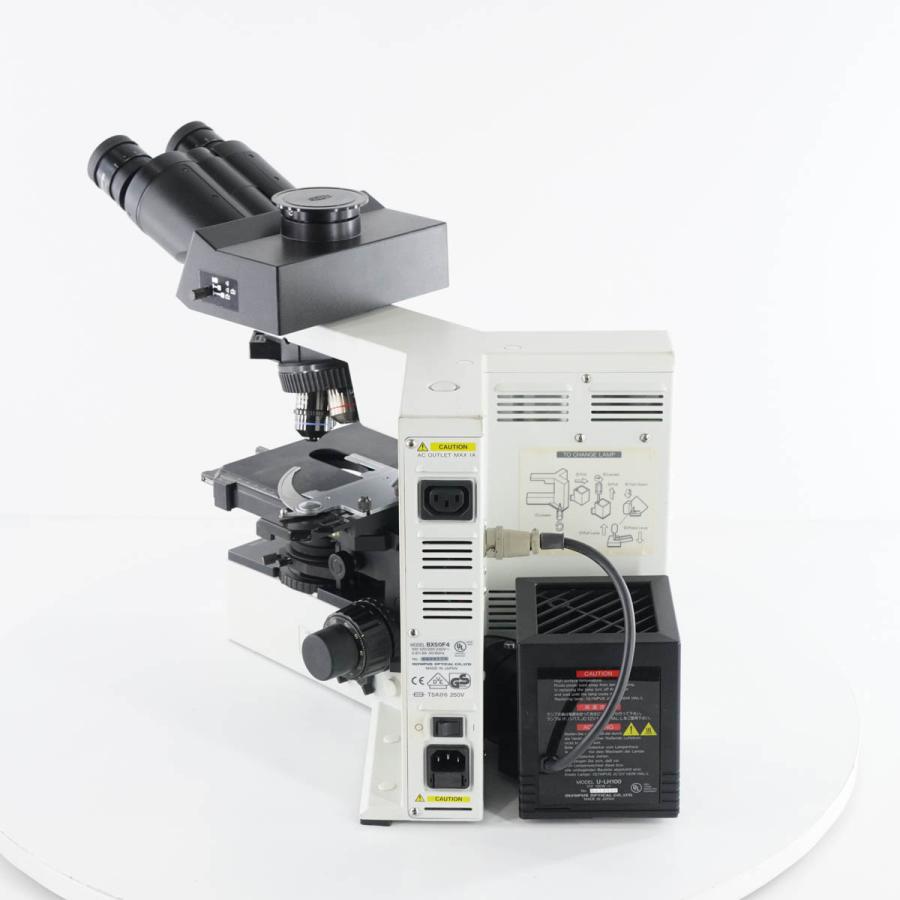 [DW]USED 8日保証 OLYMPUS BX50 BX50F4 Microscope 顕微鏡 U-SWTR-2 U-LH100 SWH10 ...