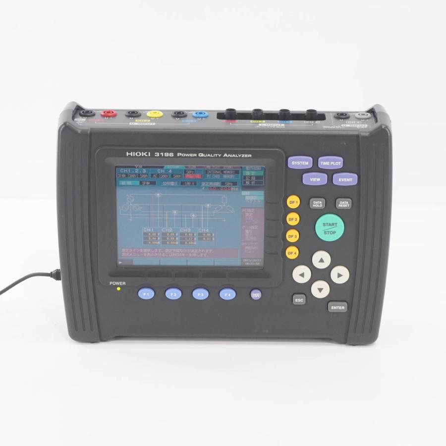 [DW]USED 8日保証 HIOKI 3196 POWER QUALITY ANALYZER 電源品質アナライザー パワークオリティー ...